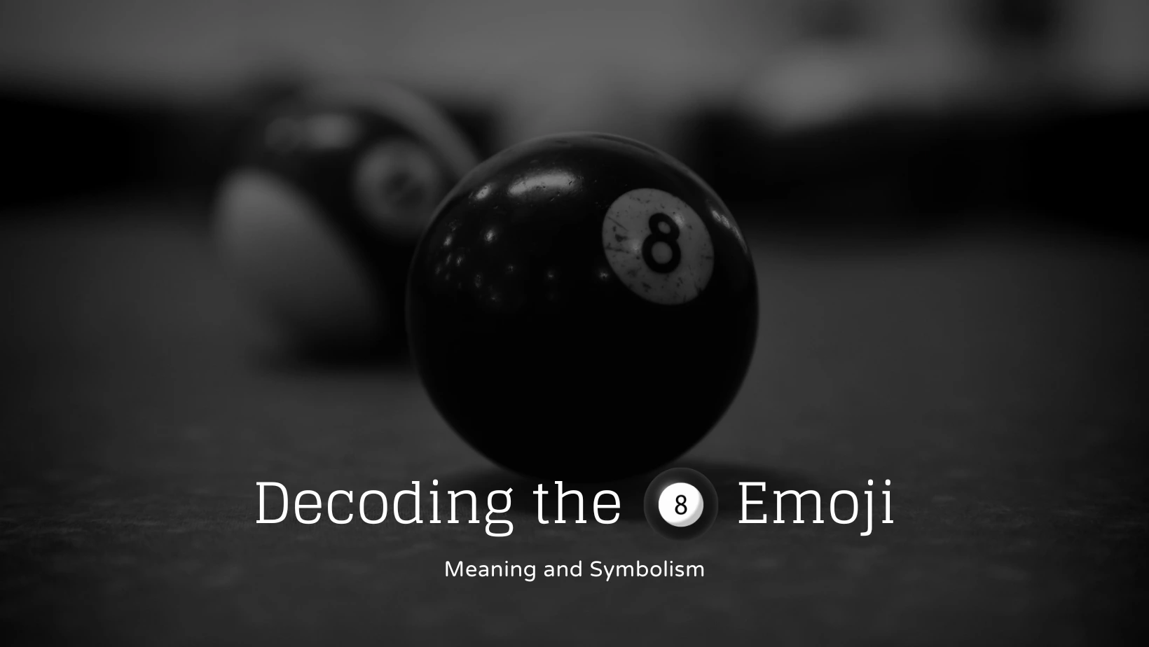 Decoding the Magic 🎱 Ball Emoji - Magic 8 Ball